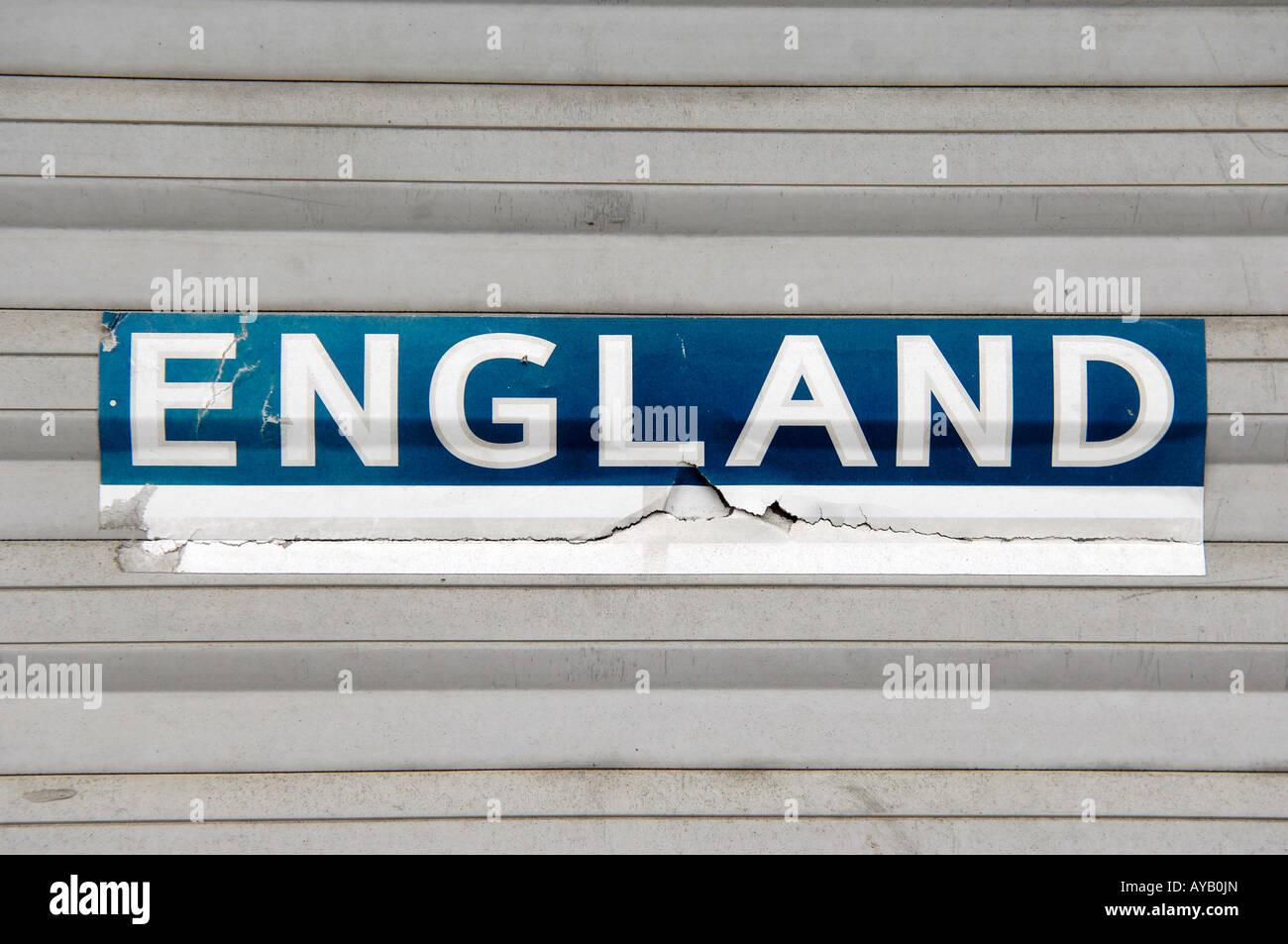 england sticker grey blue country nationalism patriotism Stock Photo ...
