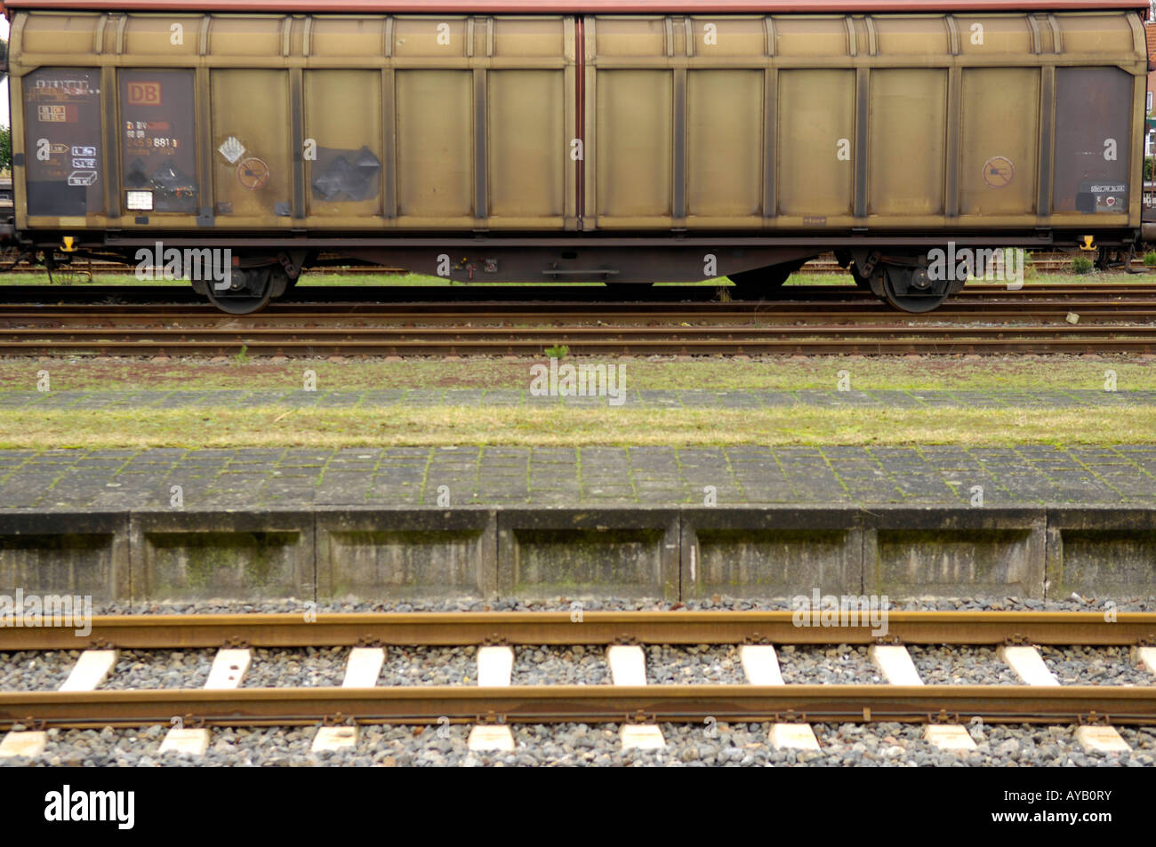 deutschebahn DB cargo carriage train railway german deutschland europe ...