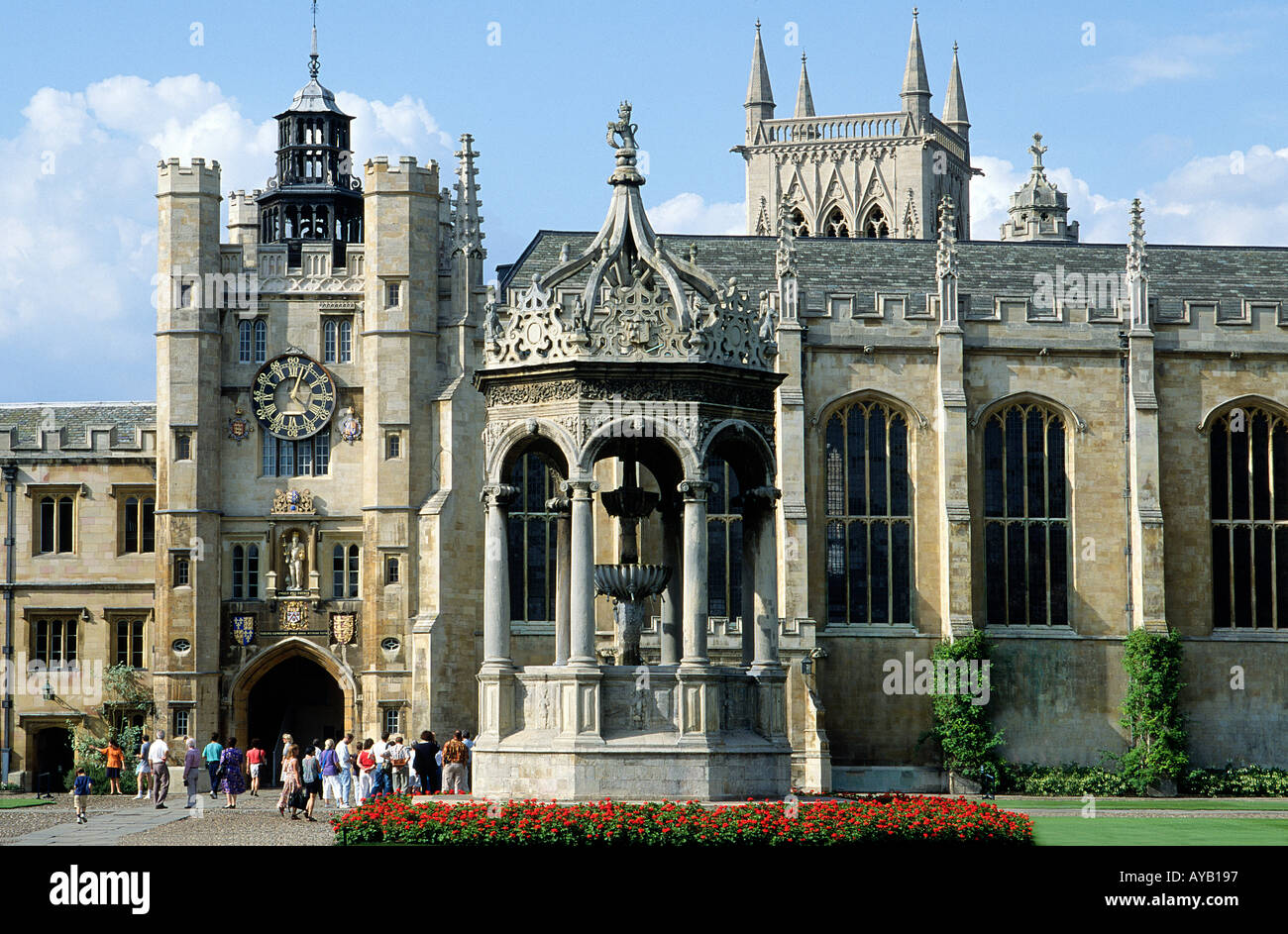 Cambridge University , Trinity College Stock Photo - Alamy