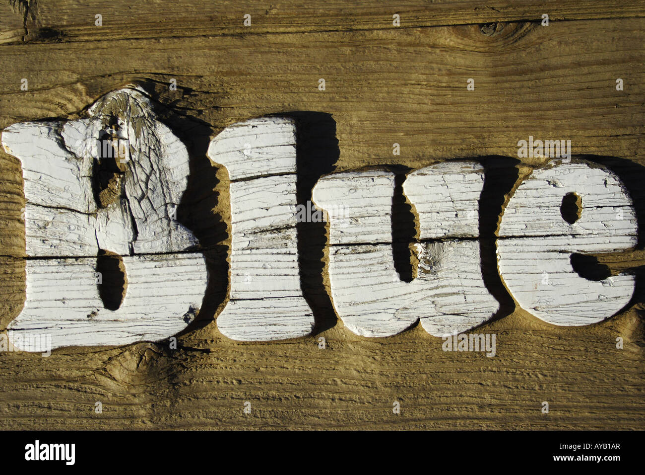 Words carved into wood hi-res stock photography and images - Alamy
