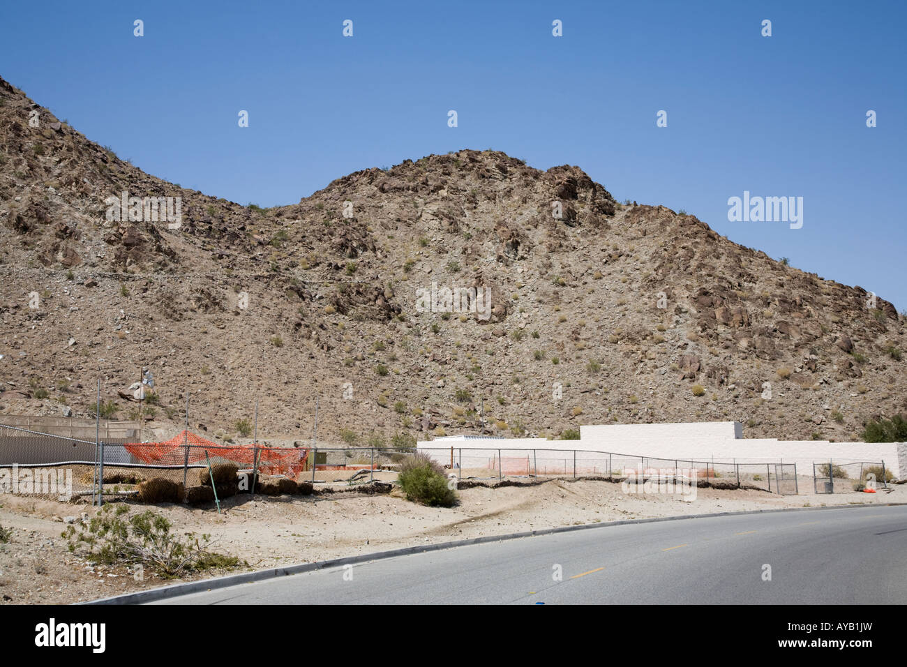 Santa Rosa Mountains Palm Desert Palm Springs Stock Photo - Alamy