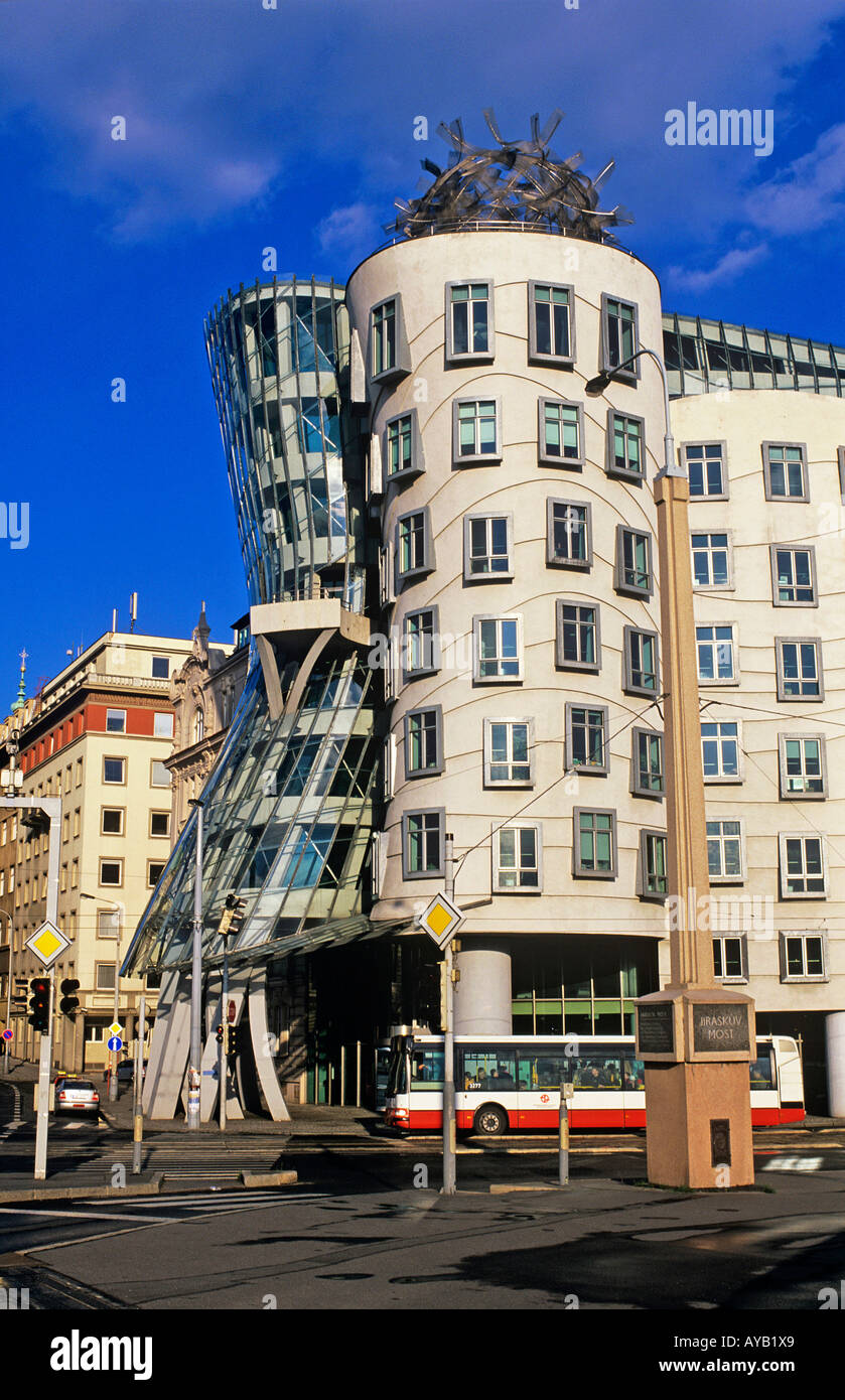 The Tancici dum or Dancing House or Rasin building or Frank Gehry s ...