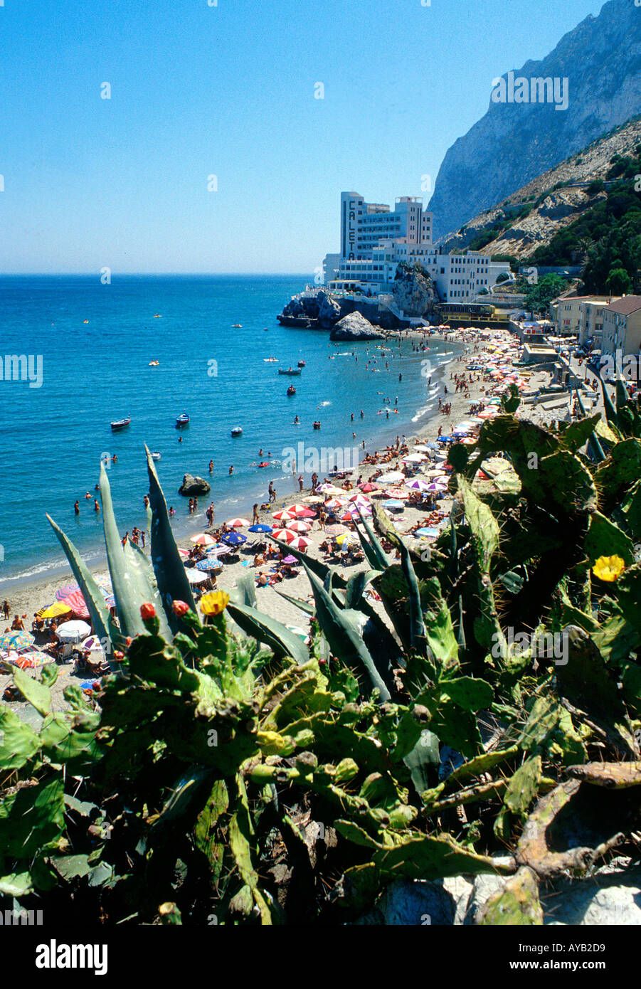 Gibraltar beaches on the east coast Stock Photo - Alamy