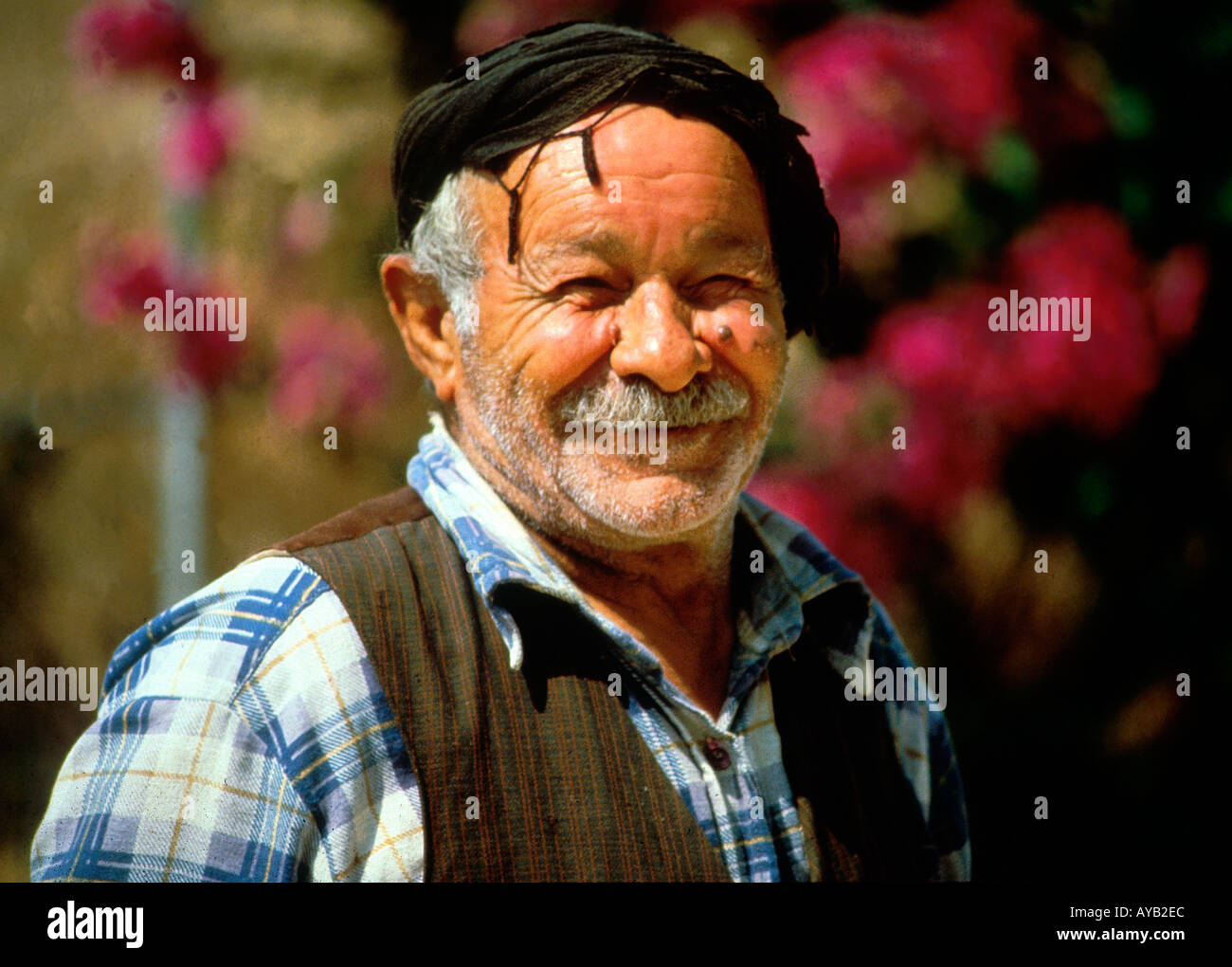 Greek farmer with sunshine in his smile! Stock Photo - Alamy
