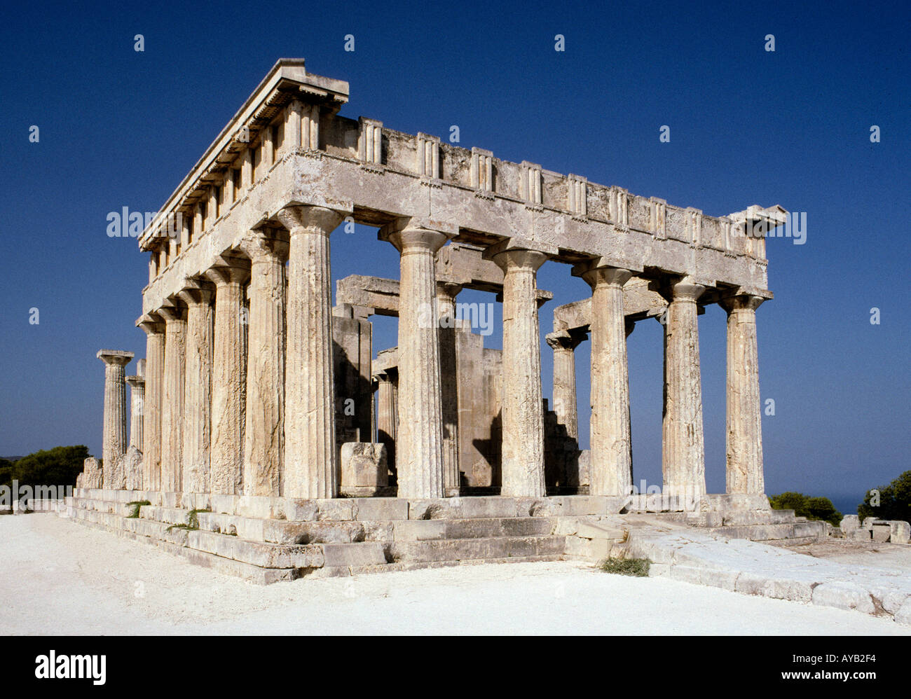 Temple Of Aphaia High Resolution Stock Photography and Images - Alamy