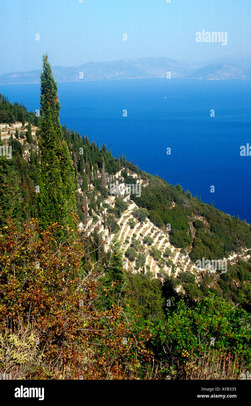 Stepped gardens greece hi-res stock photography and images - Alamy