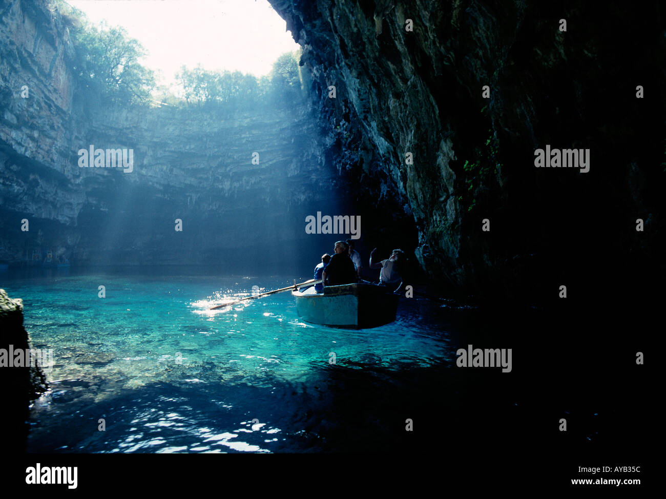 Melissani caves hi-res stock photography and images - Alamy