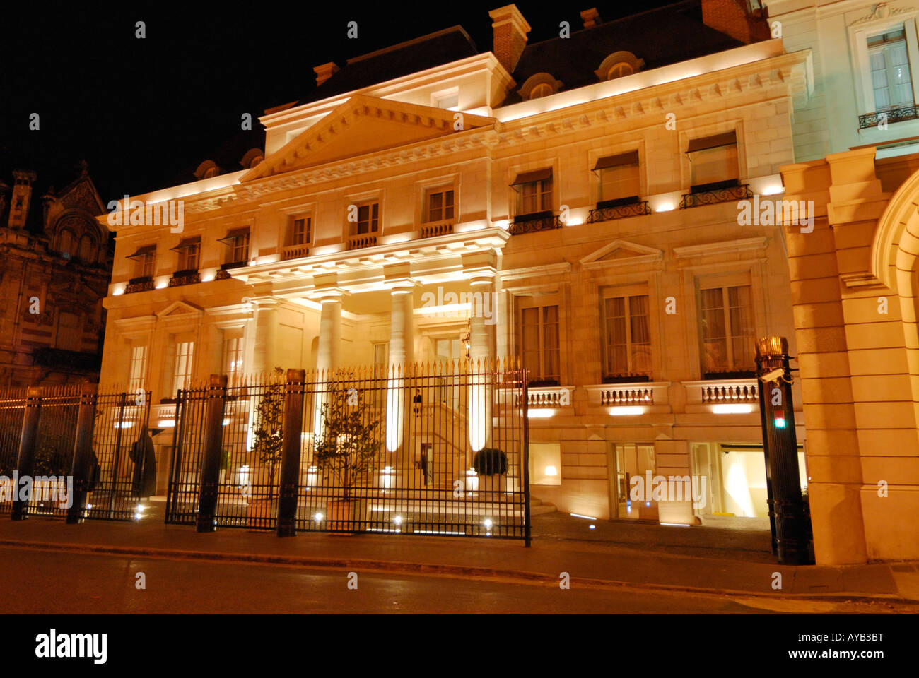 Palacio Duhau at Alvear Avenue, Recoleta, City of Buenos Aires ...