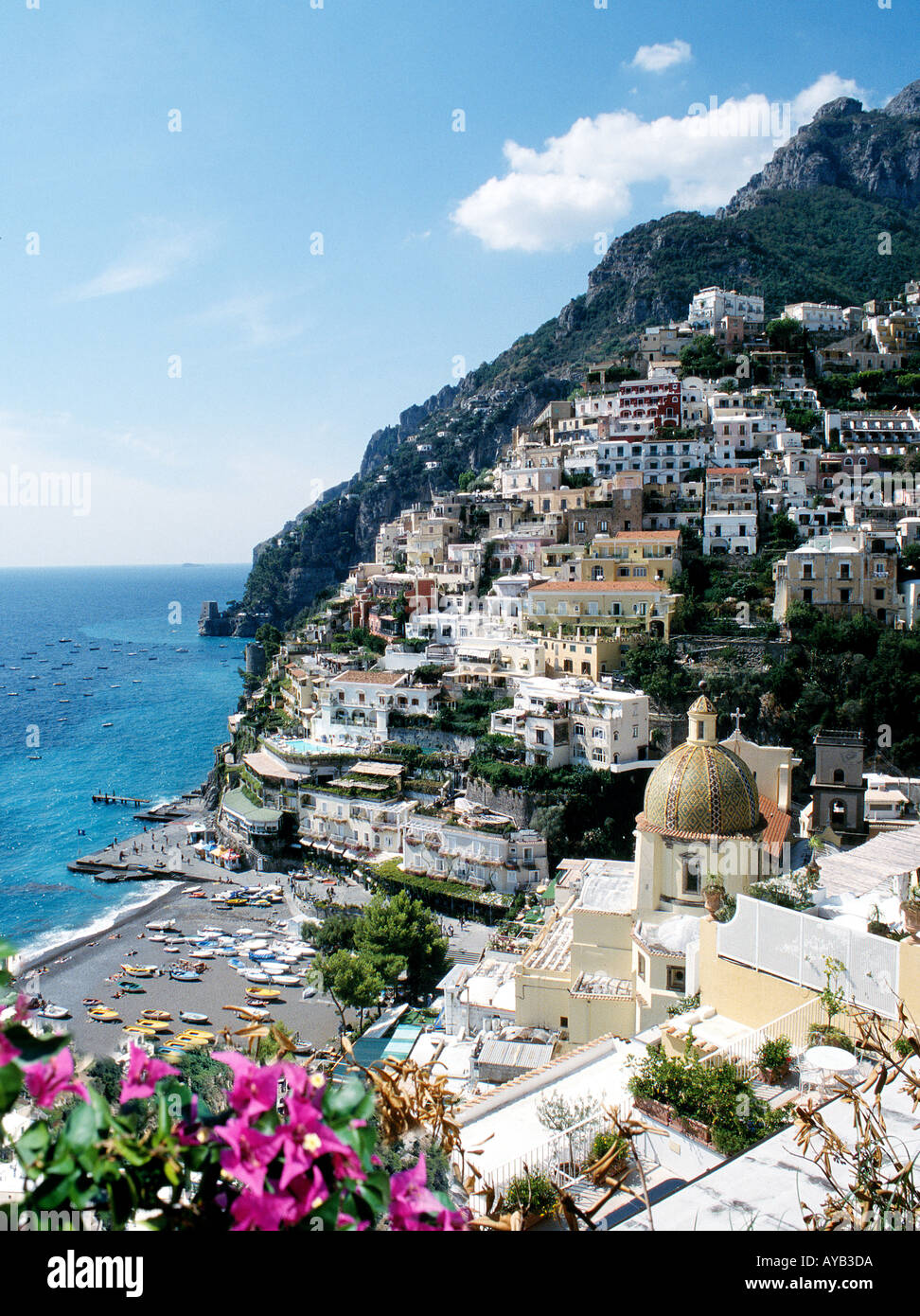 Positano resort italy hi-res stock photography and images - Alamy