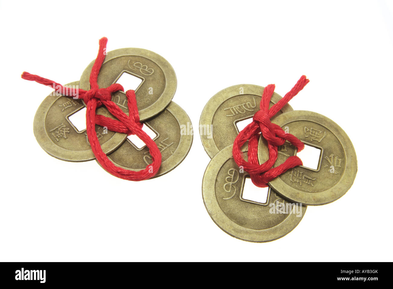 Chinese coins string hi-res stock photography and images - Alamy