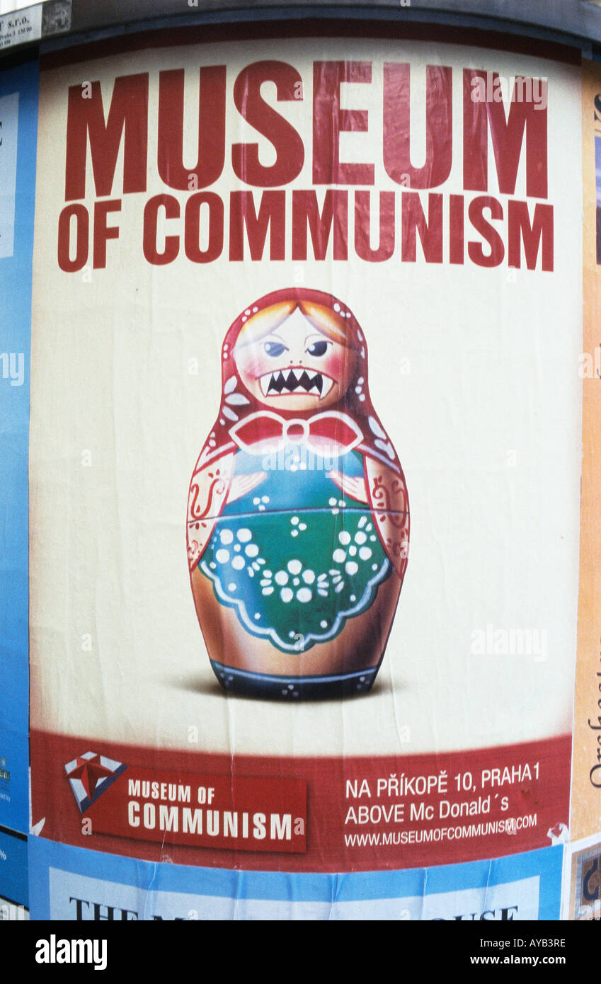 Museum communism poster prague czech hi-res stock photography and ...