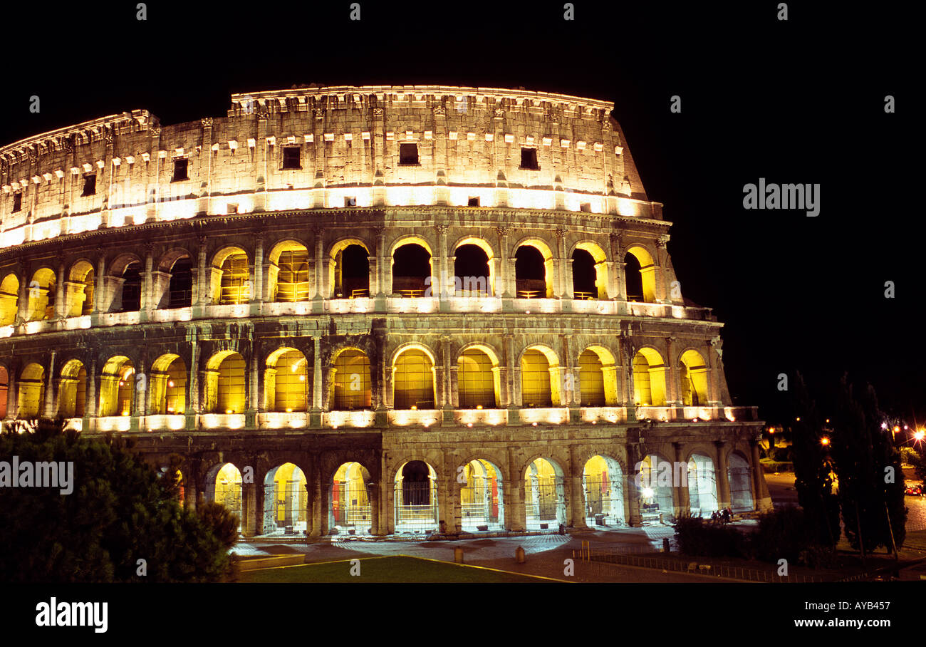 The Coliseum in Rome. Italy Stock Photo - Alamy