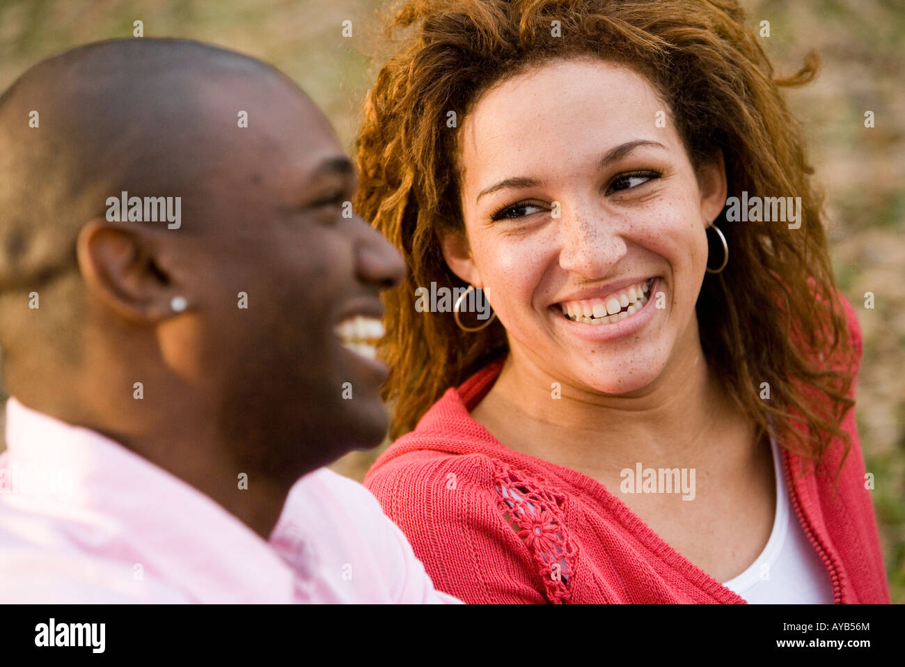 Face happy bald multi ethnic hi-res stock photography and images - Alamy