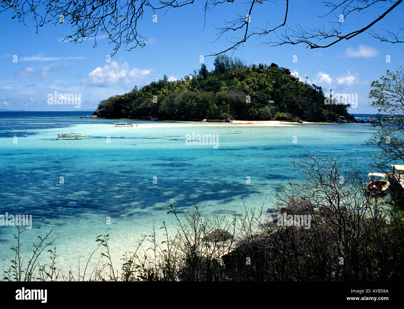 Round Island in the Seychelles near Mahe Stock Photo - Alamy
