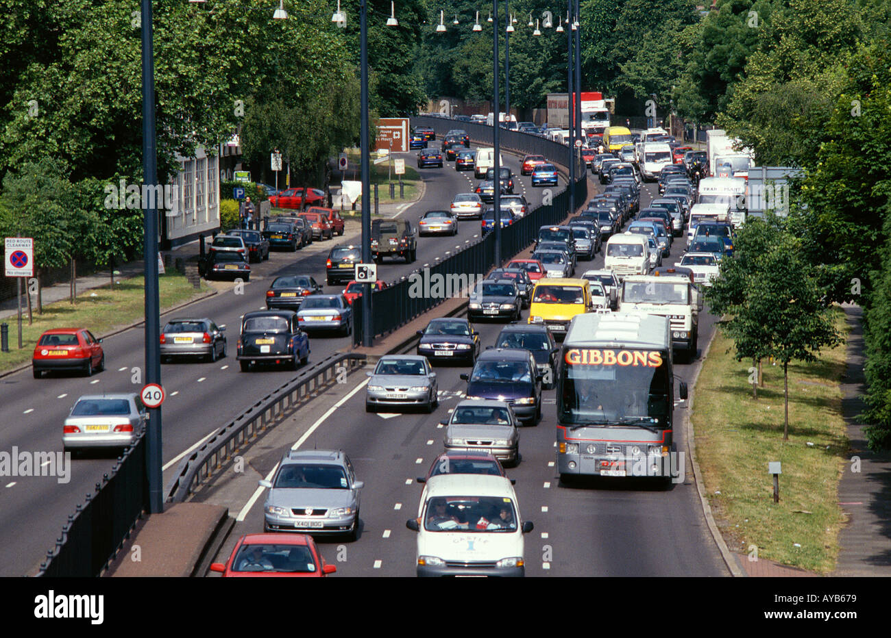 A316 West London Stock Photo - Alamy