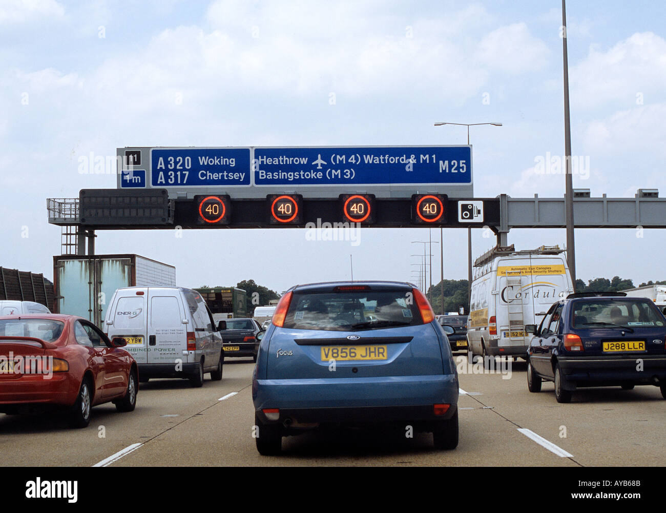 Motorway Gantry Speed High Resolution Stock Photography and Images - Alamy