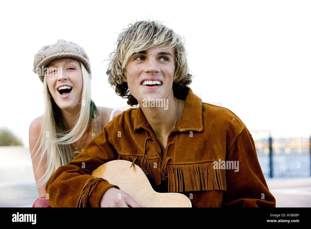 1960s fashion couple hippie hi-res stock photography and images - Alamy
