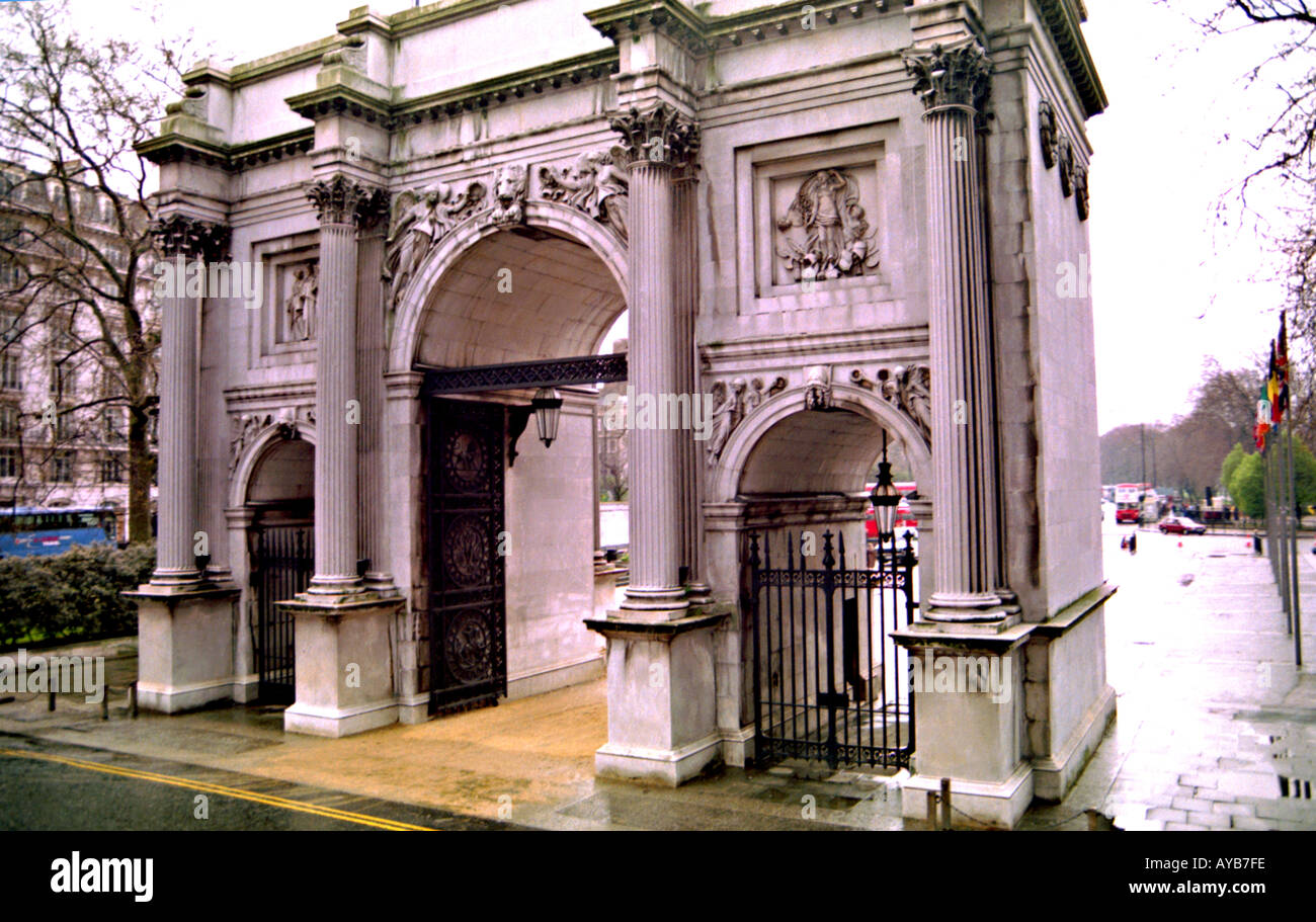 Marble Arch Monument Stock Photo - Alamy