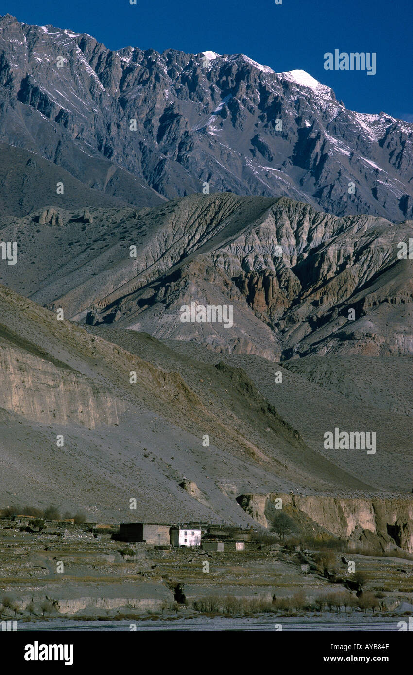 NEAR JOMSOM HIMALAYAS NEPAL Himalayas Asia Nepal Stock Photo - Alamy