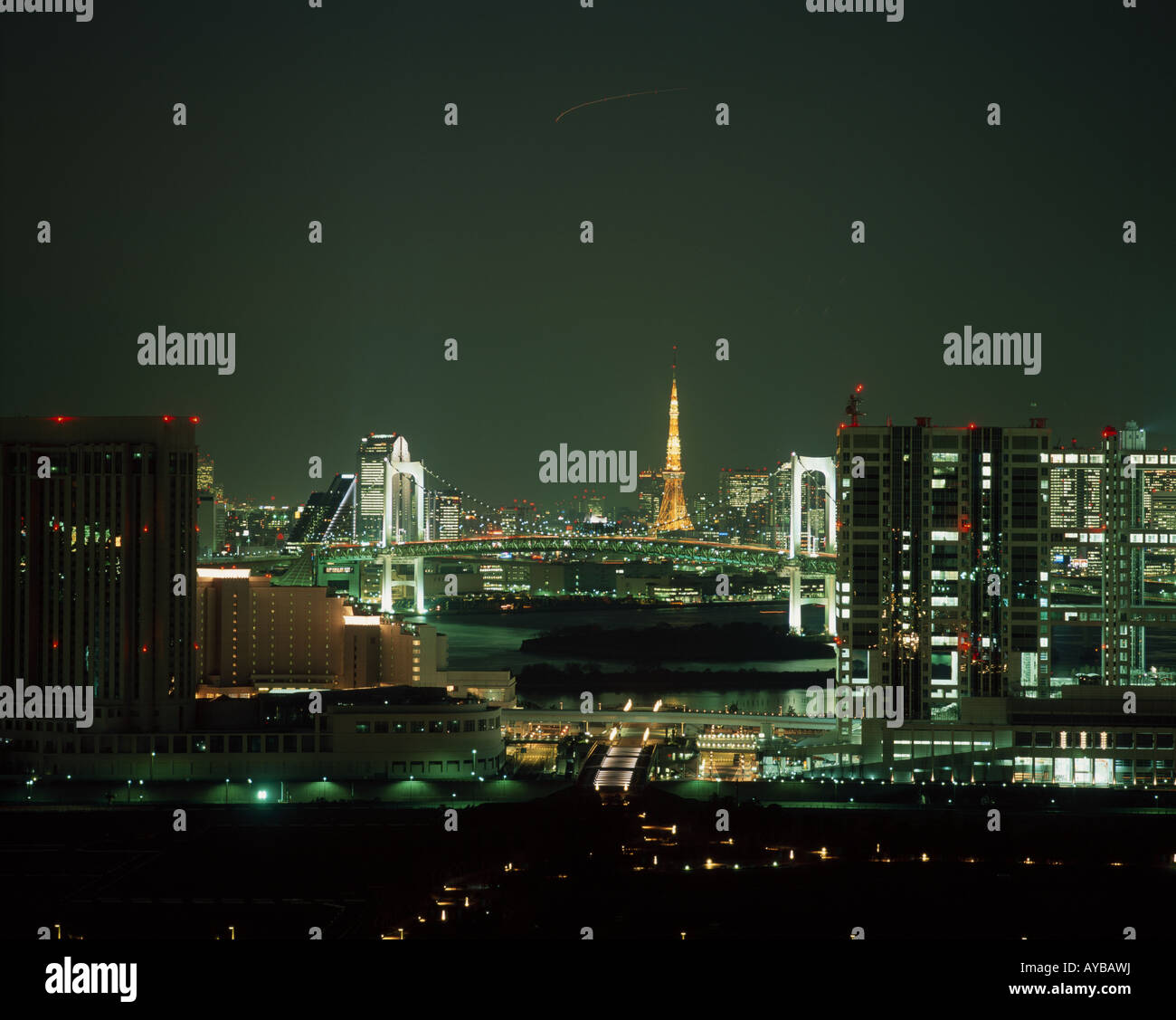 Tokyo at Night Stock Photo - Alamy