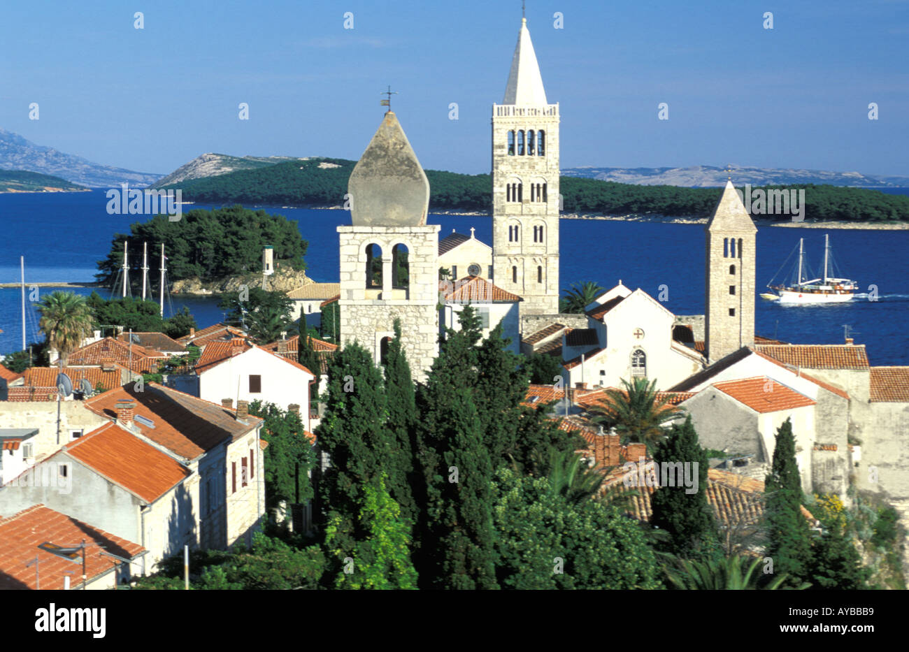 Rab croatia palace hi-res stock photography and images - Alamy