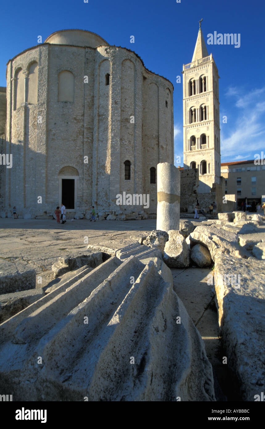 Zadar croatia roman forum hi-res stock photography and images - Alamy