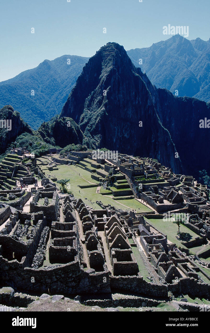 MACHU PICCHU SACRED VALLEY OF THE INCAS PERU South America Peru Stock ...