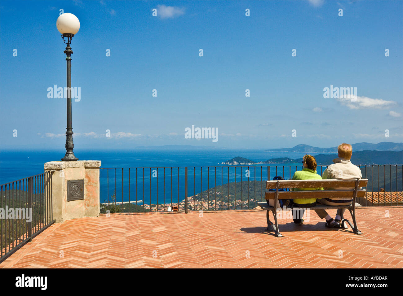 Beautiful View, Marciana, Isle of Elba, Italy Stock Photo - Alamy