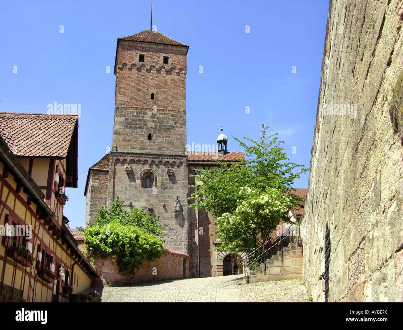 Tower court gate nuremberg hi-res stock photography and images - Alamy