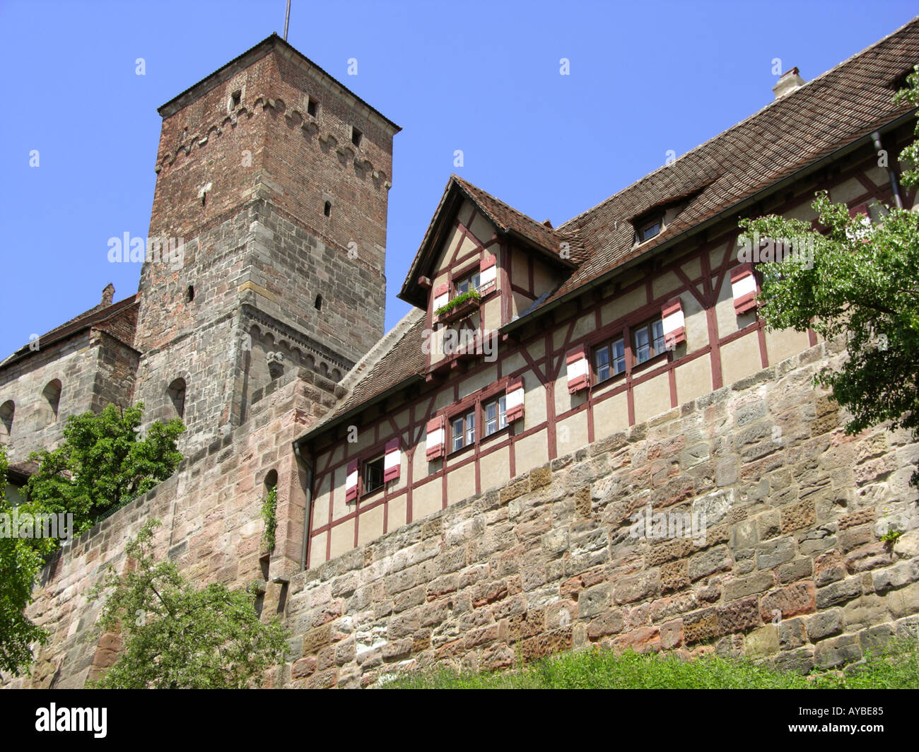 Tower court gate nuremberg hi-res stock photography and images - Alamy