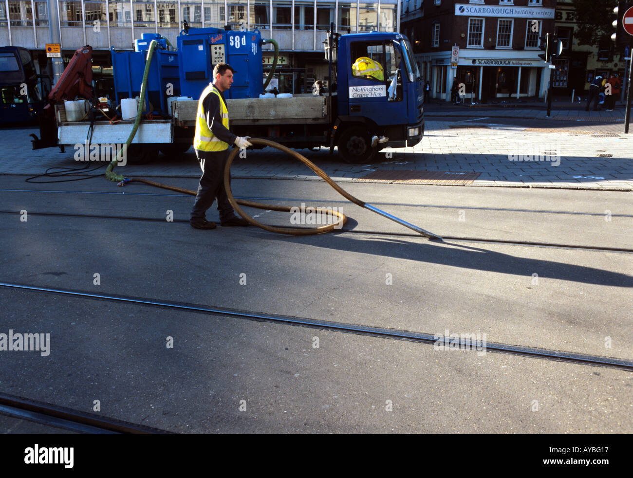 Line of tracks hi-res stock photography and images - Alamy