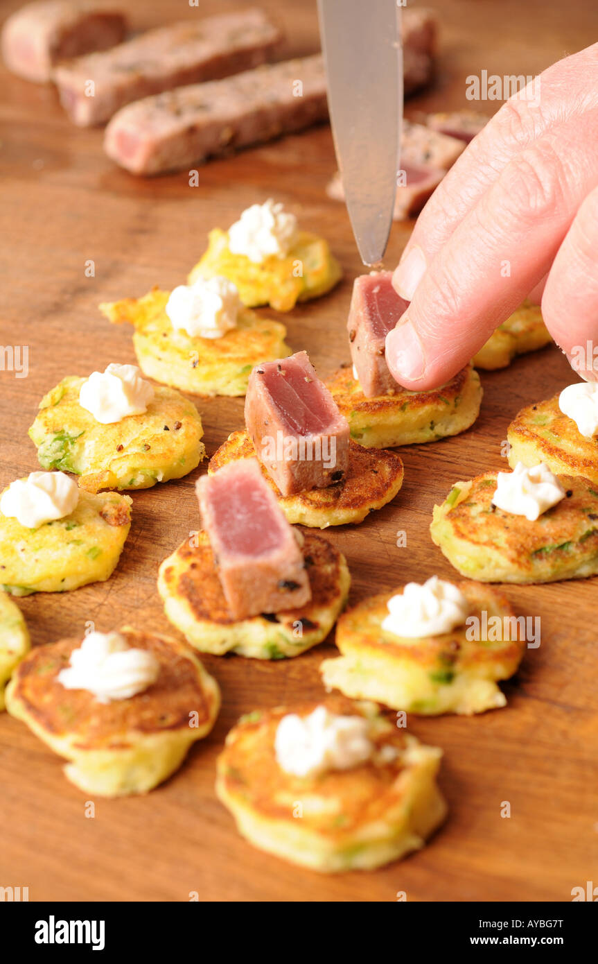 Duck canapes hi-res stock photography and images - Alamy