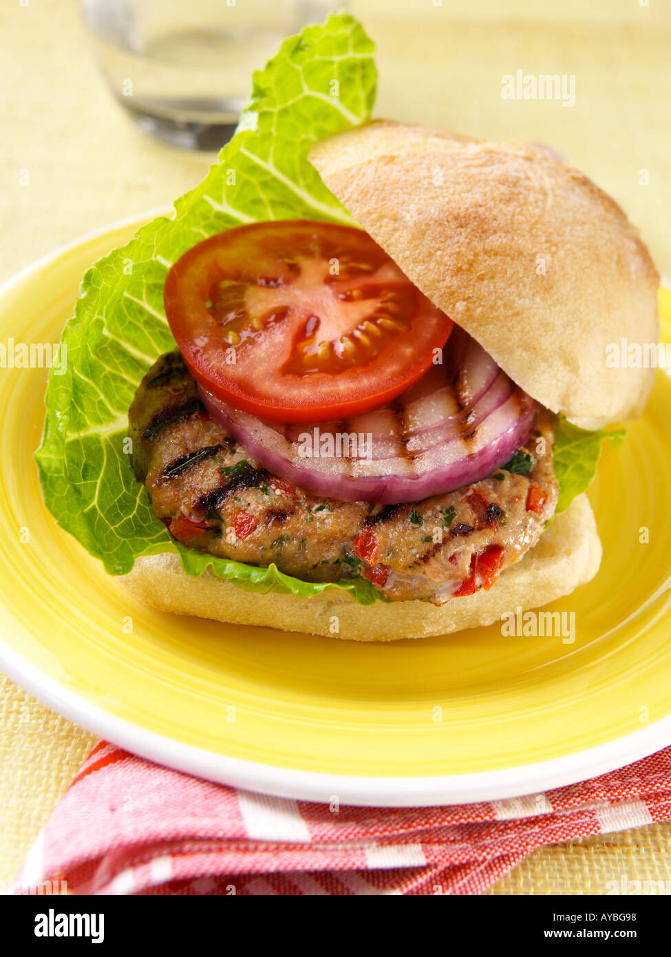 Burger baps hi-res stock photography and images - Alamy