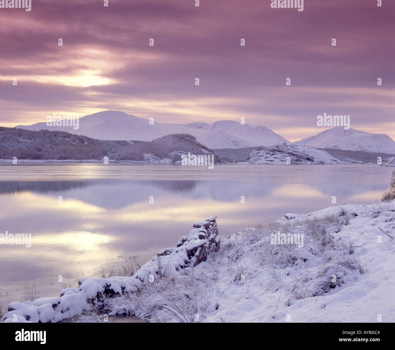 Loch Moy Inverness-shire Stock Photo - Alamy