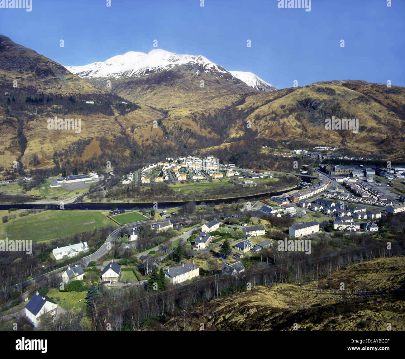 Kinlochleven village hi-res stock photography and images - Alamy