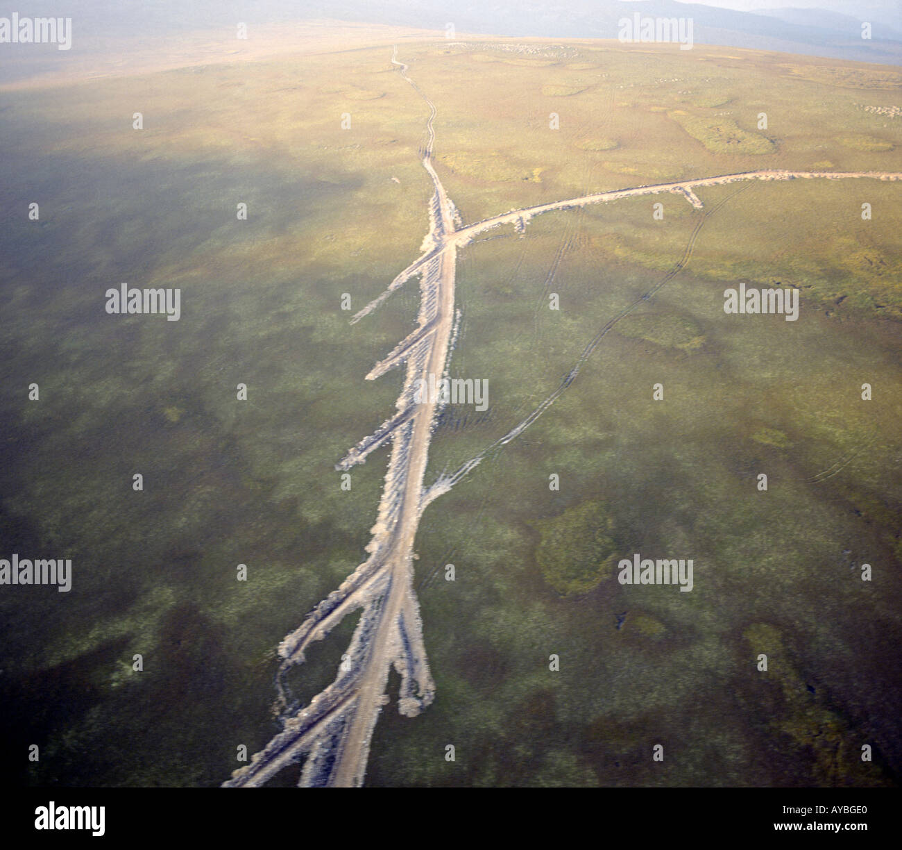 Mans Impact on the Land Stock Photo - Alamy
