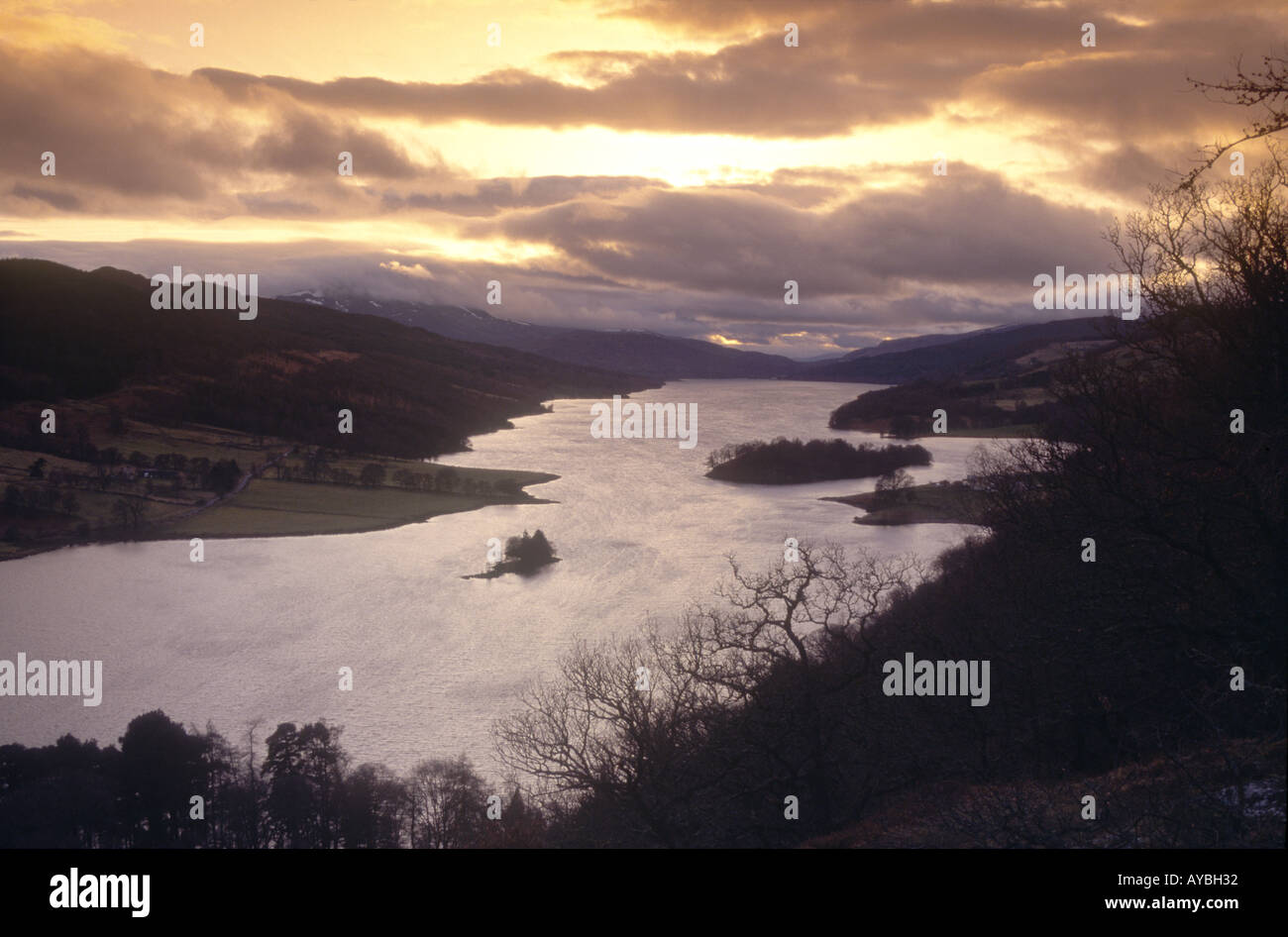 Loch tummel road hi-res stock photography and images - Alamy