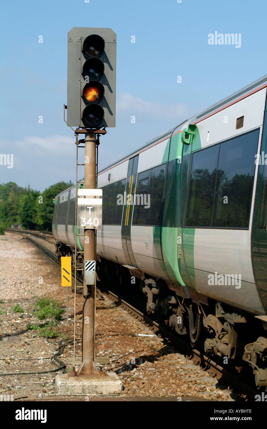 English railway signalling hi-res stock photography and images - Alamy