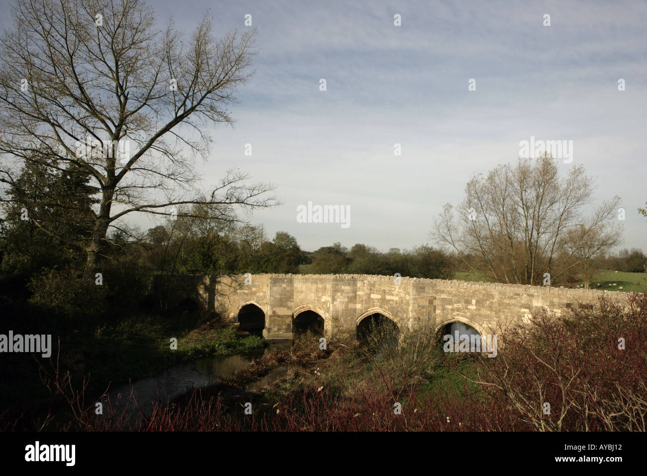 Thornbourough Bridge over the Claydon Brook and is the oldest in ...