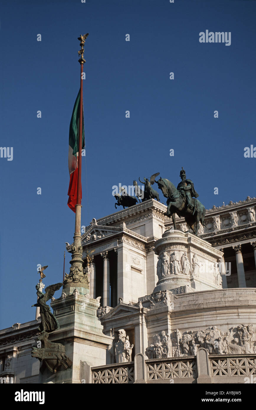 The Victor Emmanuel Monument Rome Stock Photo - Alamy