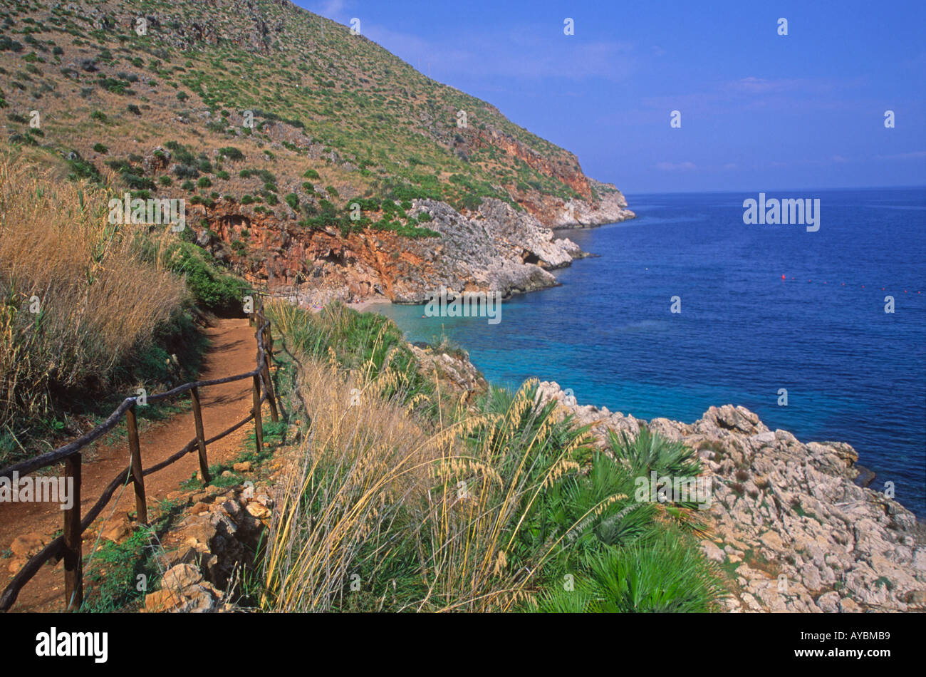 Sloping mediterranean ecology ecological ecosystem nature hi-res stock ...