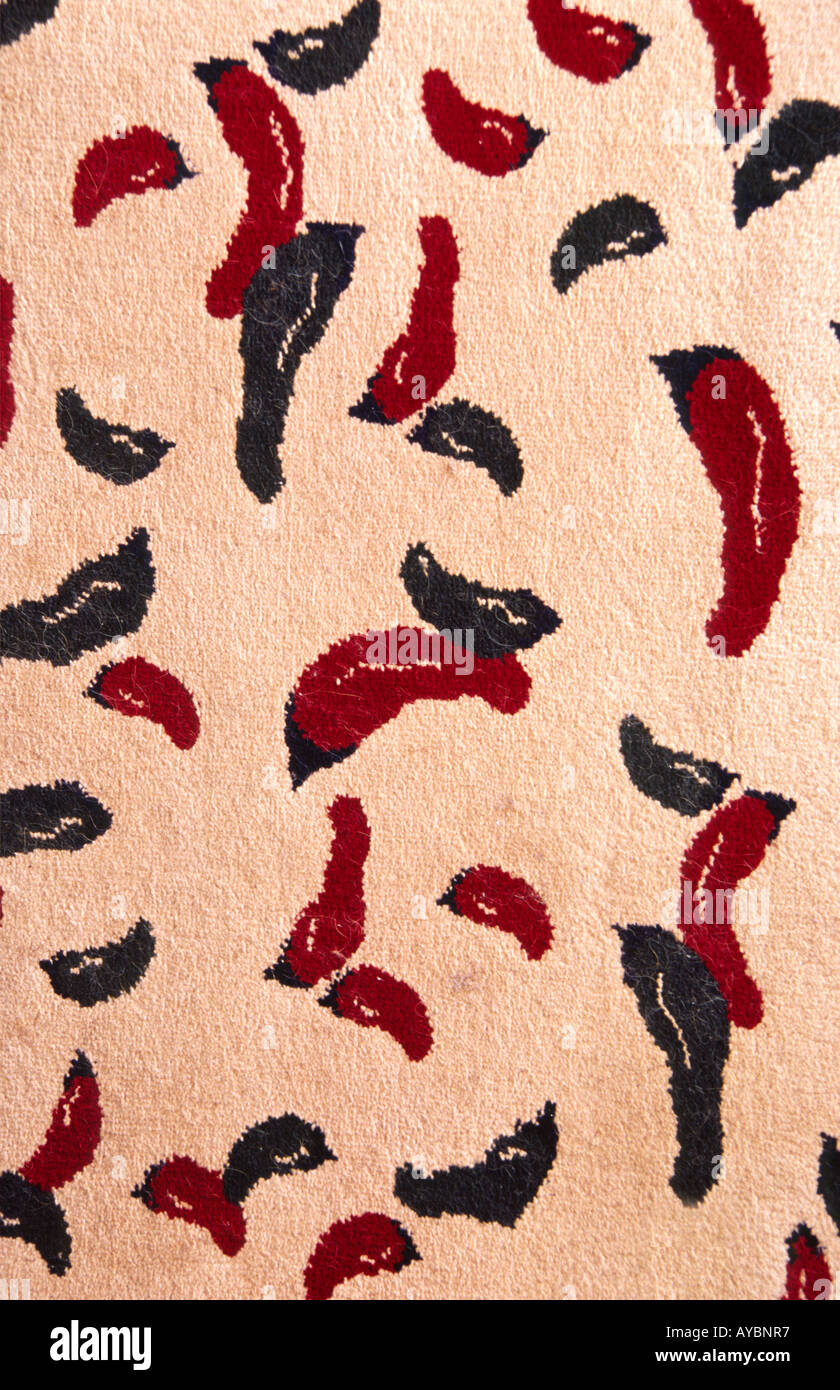 Chili pepper rug in Kingston, New Mexico Stock Photo - Alamy