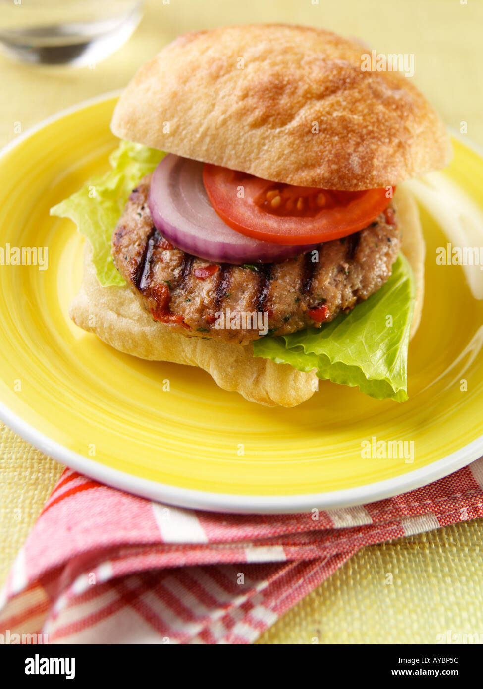 Burger baps hi-res stock photography and images - Alamy