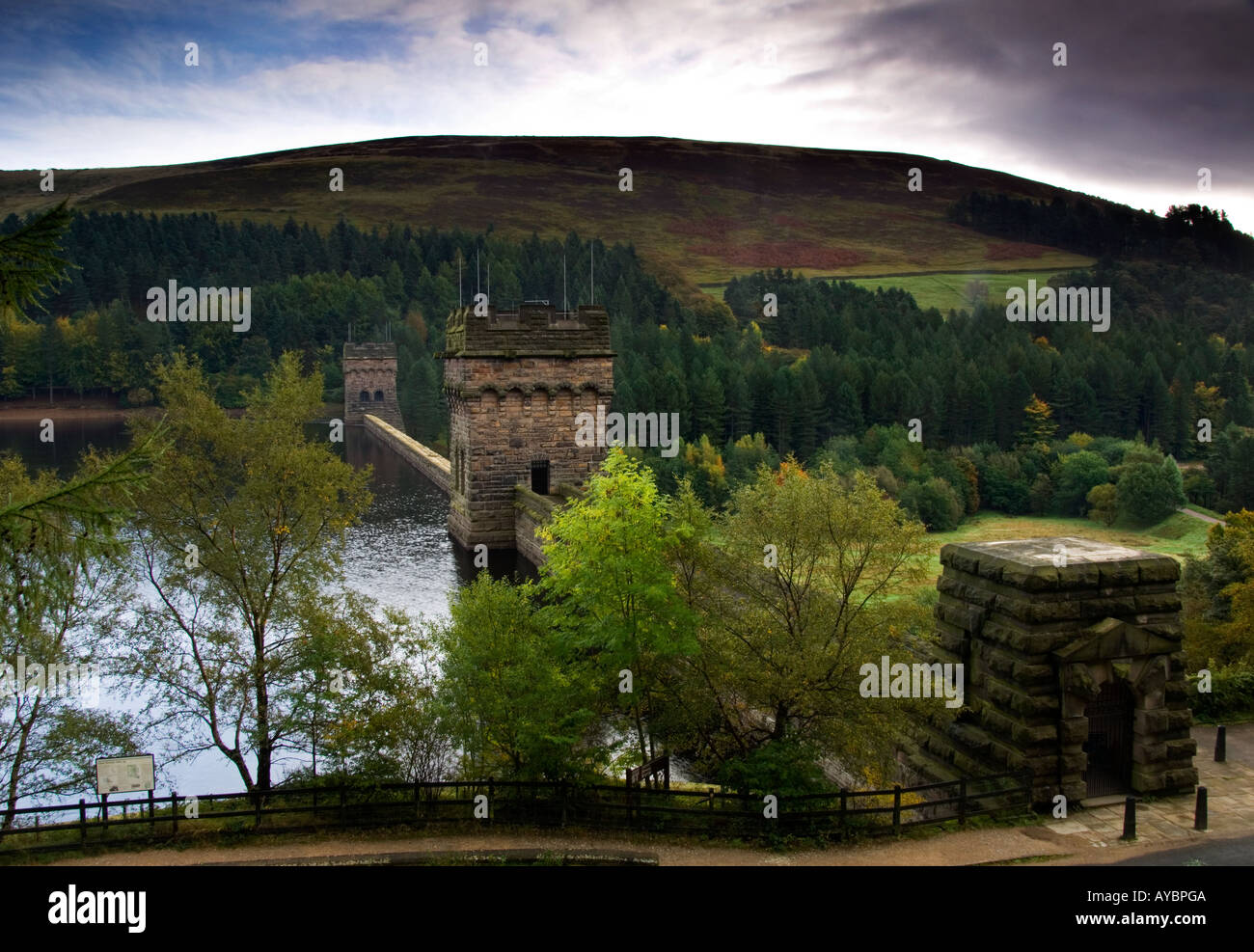 Derwent reservoir towers hi-res stock photography and images - Alamy
