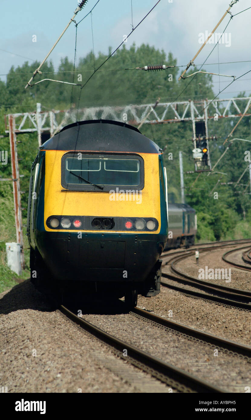 Class 43 high speed train travelling on the midland mainline in ...