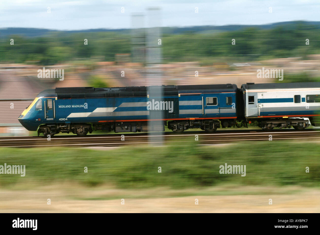 High speed mainline train hi-res stock photography and images - Alamy