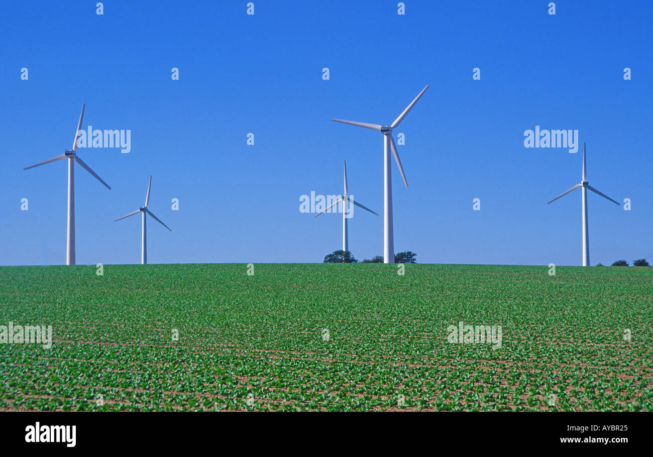 Onshore wind turbines West Somerton Norfolk England Stock Photo - Alamy
