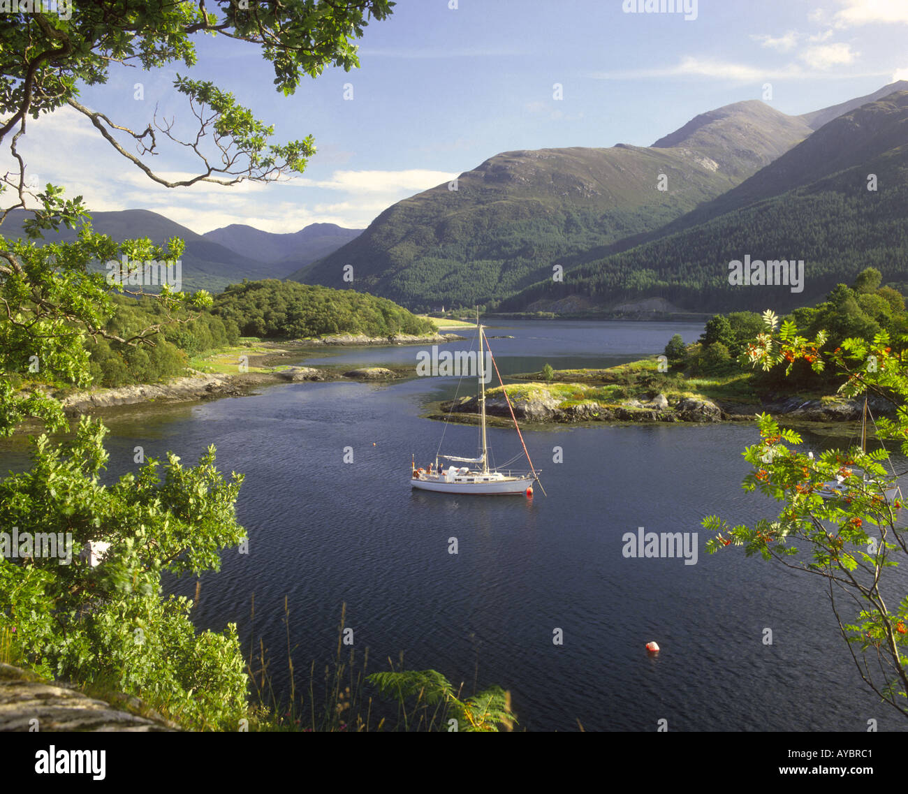 Bishops Bay Ballachulish Stock Photo - Alamy