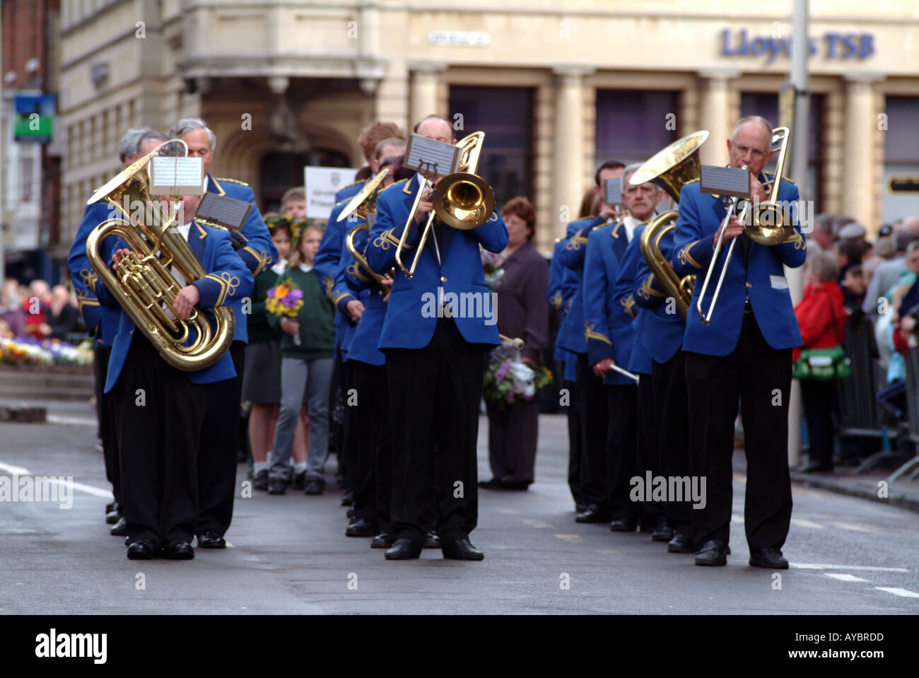 Marching to their own beat Stock Photo - Alamy