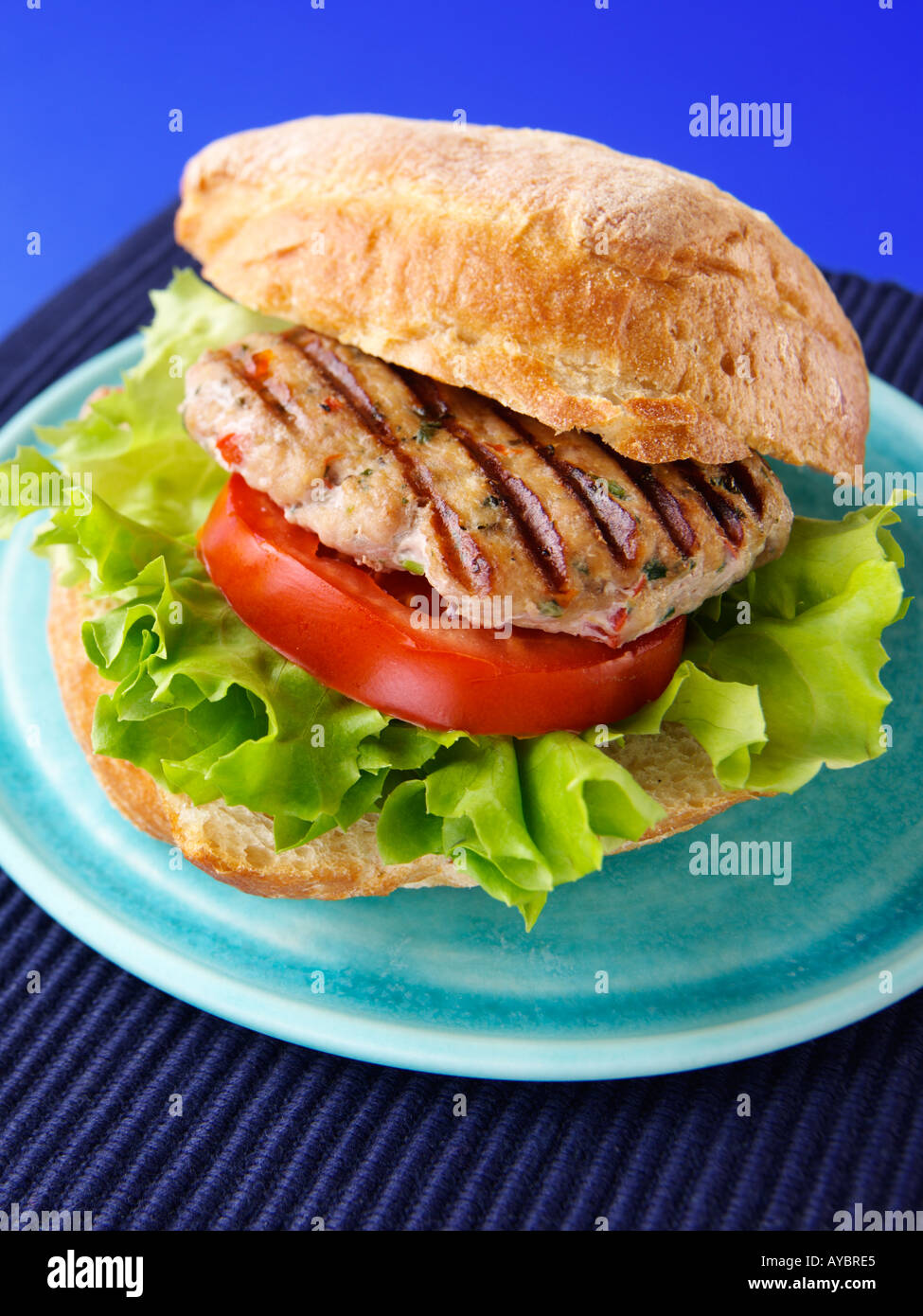 Burger baps hi-res stock photography and images - Alamy